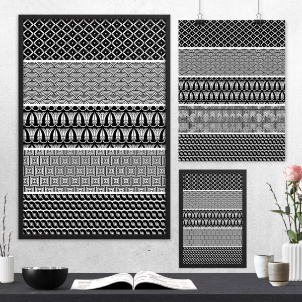 Ancient Assyrian Patterns Wall Art – Series 2 – Artwork Portfolio of ...